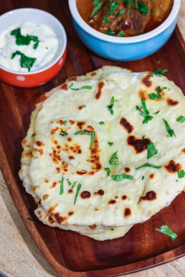 Easy 3 Ingredients Flatbread - Mayakitchenette