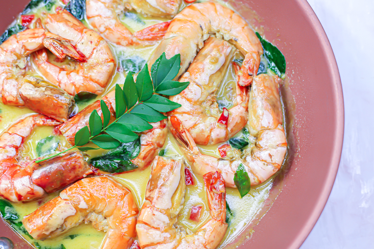 Easy Butter Prawn Recipe - Maya Kitchenette